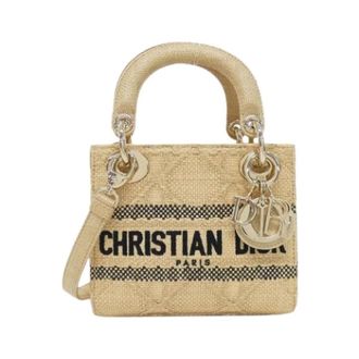 Dior Pre-owned Raffia Mini Bag - - Pre-owned - Damen - Beige - ONE SIZE