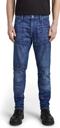 G-Star RAW Herren 5620 3D Zip Knee Skinny Jeans, Blau (Faded Water D01252-C051-D336), 30W / 32L