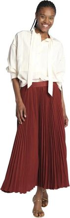 Farm Rio Farm Rio, Femme, Jupes, Rouge, Taille: 40 FR Gonna Brown pieghe