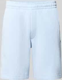 Lacoste Relaxed Fit Sweatshorts aus Baumwoll-Mix
