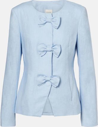 Poss&eacute; Jacke Harper aus Leinen