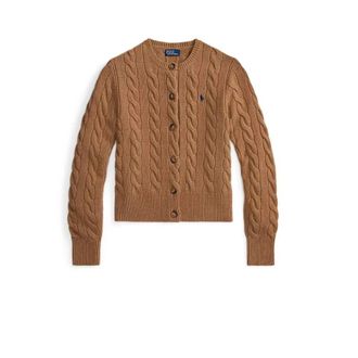 Polo Ralph Lauren Vesta Cardigan - - Knitwear - Damen - Beige - 2XS
