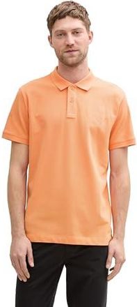 Tom Tailor 1046814 Polo, 22195-Fruity Melon Orange, XXXL Hommes