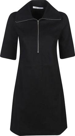 Sams&oslash;e & Sams&oslash;e Femme, Robes, Noir, Taille: 36 FR Robes Midi