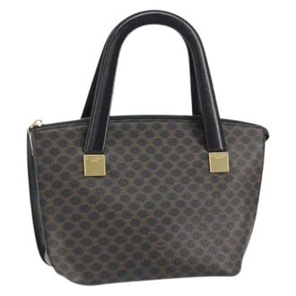 Celine Pre-owned Vintage PVC Handtasche - - Pre-owned - Damen - Schwarzk - ONE SIZE