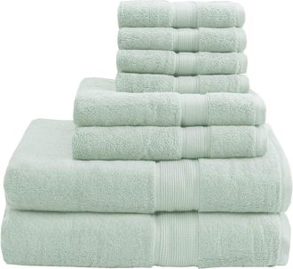 Madison Park Signature Luxuri&ouml;ses Badetuch-Set, 800 g/m&sup2;, 100% Baumwolle, sehr saugf&auml;hig, schnell trocknend, Hotel- und Spa-Qualit&auml;t f&uuml;r Badezimmer, Verschiedene G