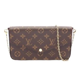 Louis Vuitton Pre-owned Pochette Felicie Monogram Schultertasche - - Pre-owned - Damen - Braun - ONE SIZE