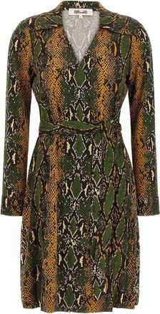 Diane Von F&uuml;rstenberg Robe Au Genou - Multicolore