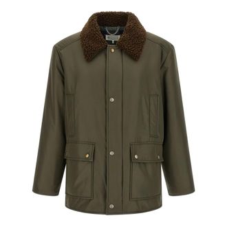 Maison Margiela Shearling-Kragen Parka - - Jackets - Herren - Gr&uuml;n - M