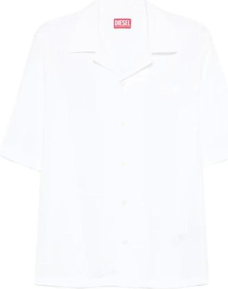 Diesel Homme, Chemises, Blanc, Taille: XL S-mac-gsbh
