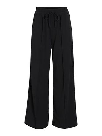 Vila Vila Viclua Hw Wide Pants-Noos Pantalon, Black Beauty, XL Femmes