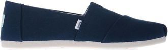 Toms Espadrilles Alpargata toile coton recycl&eacute; Toms Pour Femme en Bleu Marine