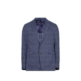Hackett Blazer droit &agrave; motif en coton