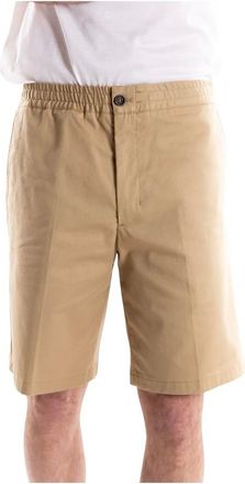 Paolo Pecora Homme, Shorts, Beige, Taille: XL Bermuda Shorts