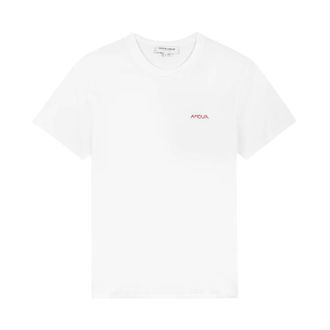 Maison Labiche Homme, Tops, Blanc, Taille: M Tee-shirt Popincourt