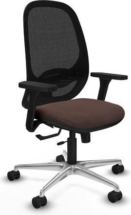 Piqueras y Crespo Cilanco B&uuml;rostuhl mit 3D-Armen, h&ouml;henverstellbare Lendenwirbelst&uuml;tze, ausgestattet mit Synchron/Translack und Schneideschaum, mit Rollen von 65 mm, Ny