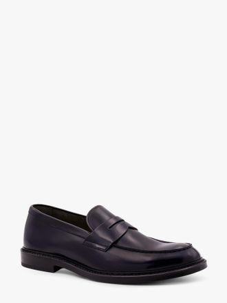 Doucal's Mens Loafers Penny Leather Black