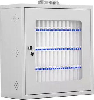 Generic Handyaufbewahrung im Klassenzimmer, Handyaufbewahrungsschrank Mit 72 Fächern und Einsätzen Aus Perlbaumwolle, Geeignet for Schulen, Konferenzräume und