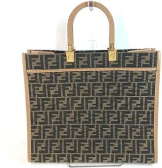 Fendi Pre-owned Cuir sacs-fendi - Femme - Pre-owned - Brun - Taille: ONE Size