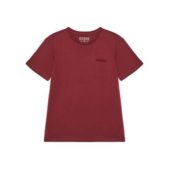 Guess T-Shirt L5YI39 K8HM4 Dunkelrot Regular Fit