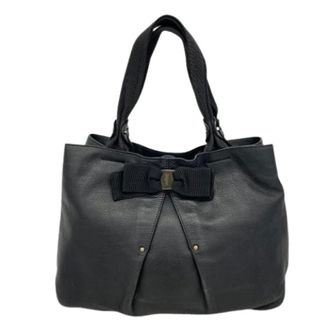Ferragamo Sac cabas Pre-owned - Femme - Pre-owned - Noir - Taille: ONE Size