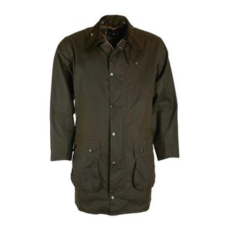 Barbour Klassische Northumbria Wachsjacke Olive - - Jackets - Herren - Gr&uuml;n - 2XL