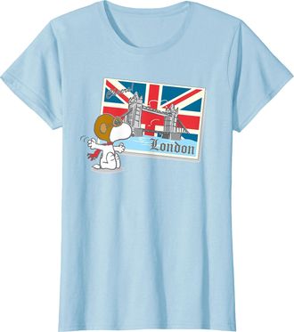 Peanuts Erdn&uuml;sse Snoopy in London T-Shirt