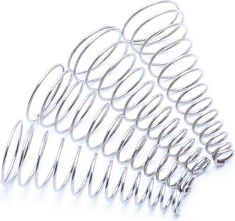 No Logo X-Baofu, 5Pcs 304 Stainless Steel Tower Federn Konische Kegeldruckfeder Kegeldruckfeder Drahtdurchmesser von 1 mm (Gr&ouml;&szlig;e : 1x10 20x42x9mm)