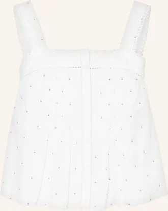 Levi's Top Anabelle Mit Spitze weiss