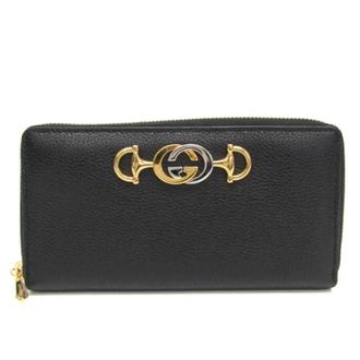 Gucci Pre-owned Leder Portemonnaie - - Pre-owned - Damen - Schwarzk - ONE SIZE