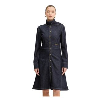 Patou Robe chemise en jean - Femme - Robes - Bleu - Taille: 40 FR