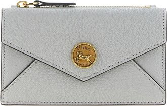 Chlo&eacute; Portefeuille Envelope Petit - Femme - Accessoires - Bleu - Taille: ONE Size