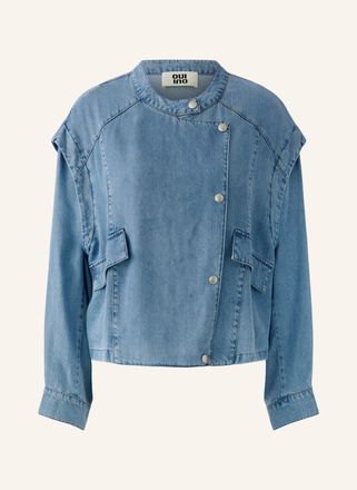 Oui Jacke In Jeansoptik blau