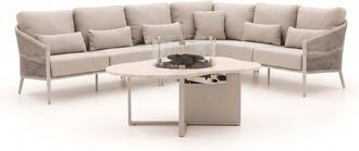 Bellagio la vita attrattiva + 10 % Kassenrabatt | Bellagio Mineo/Cosiloft Novi Ecklounge-Set mit Feuertisch 5-teilig