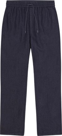 Les Deux Homme, Pantalons, Bleu, Taille: XL Patrick Wide Pantalons