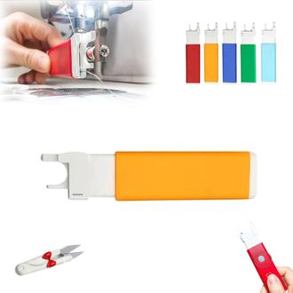 Generic Farbenfrohes Einf&auml;delwerkzeug F&uuml;r N&auml;hmaschinen, Automatischer Nadeleinf&auml;dler F&uuml;r N&auml;hmaschinen, Einfache Einf&auml;delhilfe F&uuml;r Allt&auml;gliche Kleidungsreparat