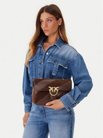 Pinko Handtasche Love Puff Classic Cl Al 25-26 PLTT 100038 A2JY Braun