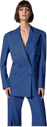 John Richmond Femme, Vestes, Bleu, Taille: 36 FR Giacca doppiopetto