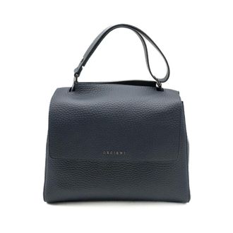 Orciani Femme, Sacs, Bleu, Taille: ONE Size Sveva Medium Soft Shoulder Bag