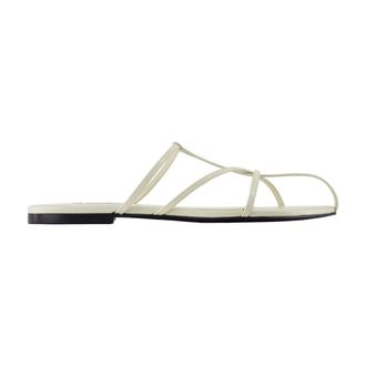 Jil Sander Pointed Toe Flat Sandal - - Shoes - Damen - Wei&szlig; - 39 EU
