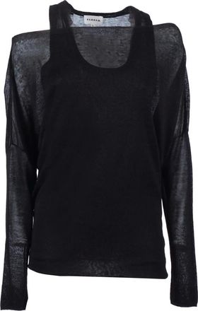 P.A.R.O.S.H. P.a.r.o.s.h., Femme, Tops, Noir, Taille: 38 FR Maglia