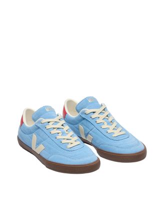 Veja Mens Sneakers Planenka Aqua Suede Pierre Bark Trainers