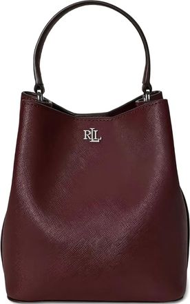 Lauren Ralph Lauren sac seau Reese à plaque logo - Rouge