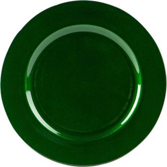 Argon Tableware Metallic Ladeplatte - 33cm - Grün