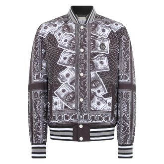 Philipp Plein Bomber Skull - - Jackets - Herren - Schwarzk - XL