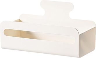 Generico Magnetischer Papierhandtuchhalter - K&uuml;chentuchhalter | Aufbewahrungsbox aus Polystyrol | Papierhandtuch-Organizer zur Wandmontage | K&uuml;hlschrank-Set