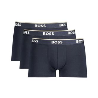HUGO BOSS Homme, Sous-v&ecirc;tements, Bleu, Taille: L Boxer 3-Pack Coton Stretch