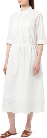 s.Oliver Maxi Blusenkleid mit Lochspitze
