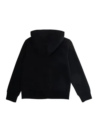 Polo Ralph Lauren Boys Hooded Sweatshirt With Pony Embroidery, Black Cotton Hoods & Sweatshirts