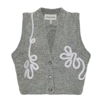Munthe Nowland Weste - - Jackets - Damen - Grau - S